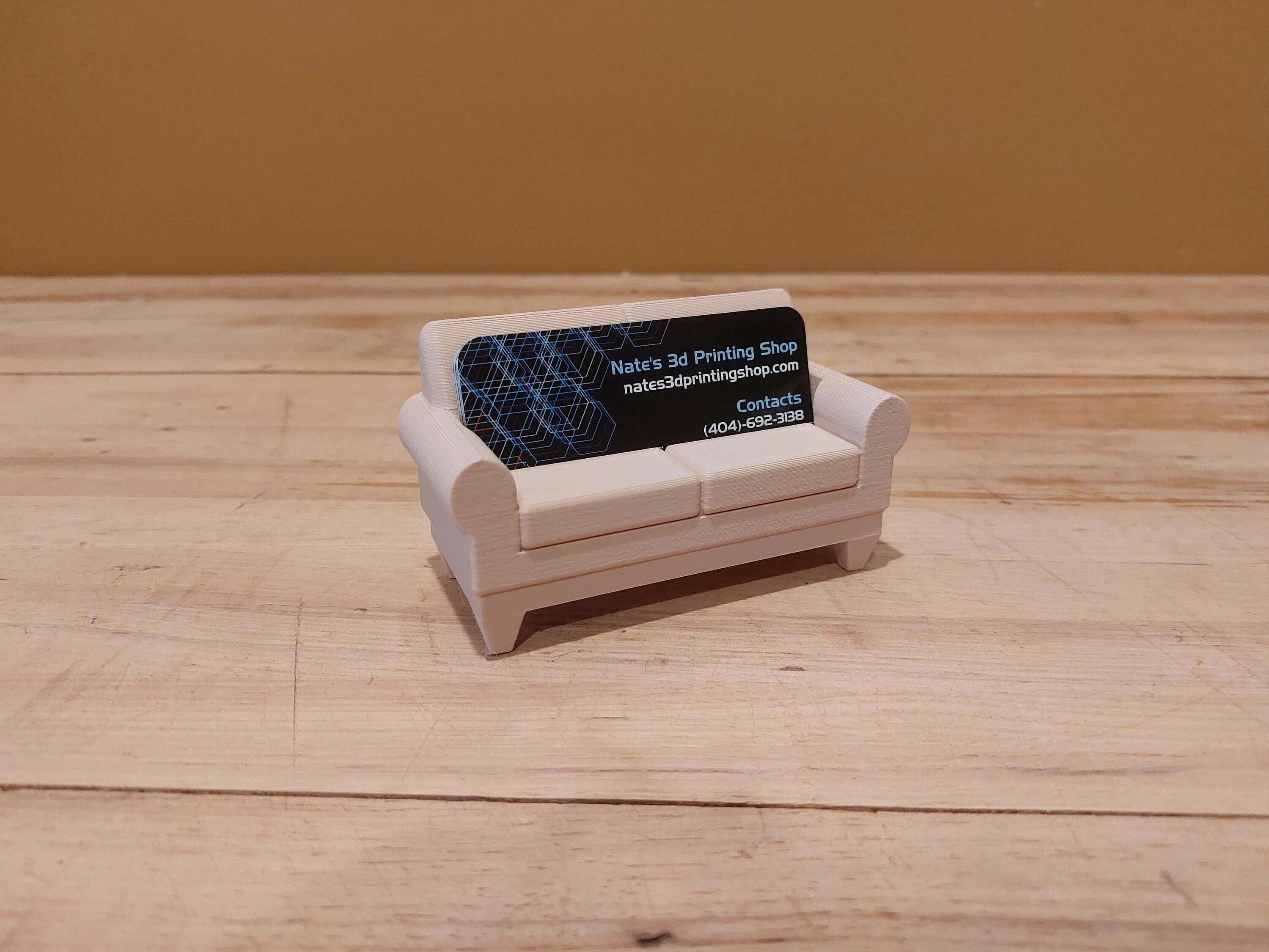 Couch/sofa Business Card Holder! Custom Colors, 3d Printed! - Etsy