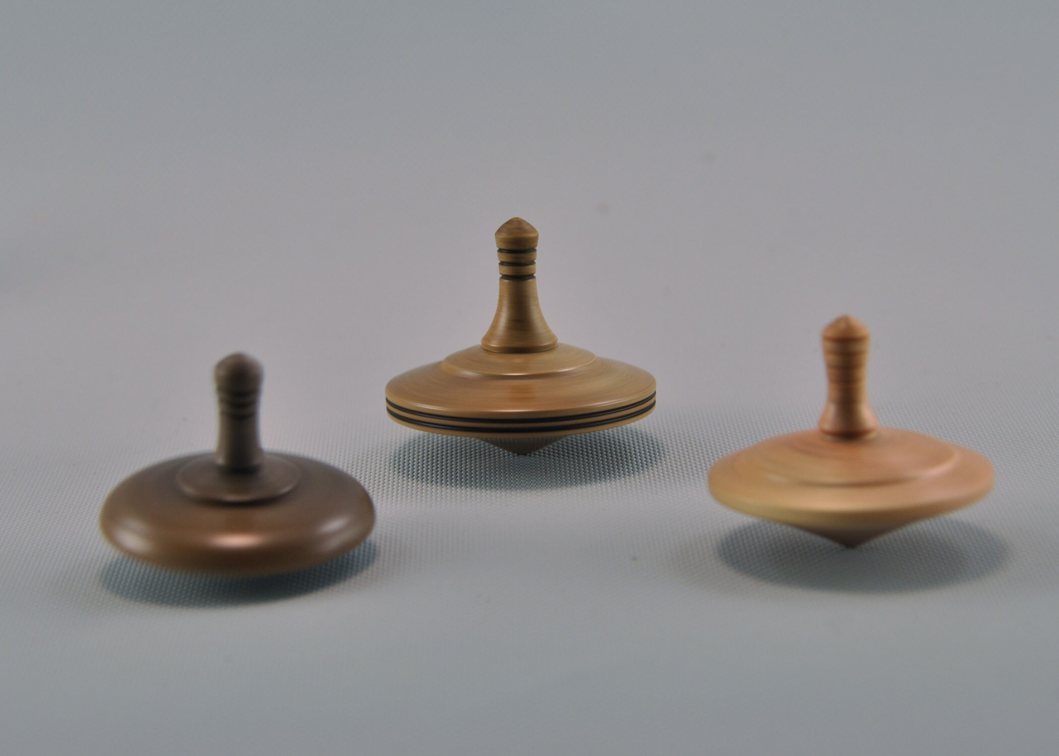 Spinning Tops - Set of Three - Etsy