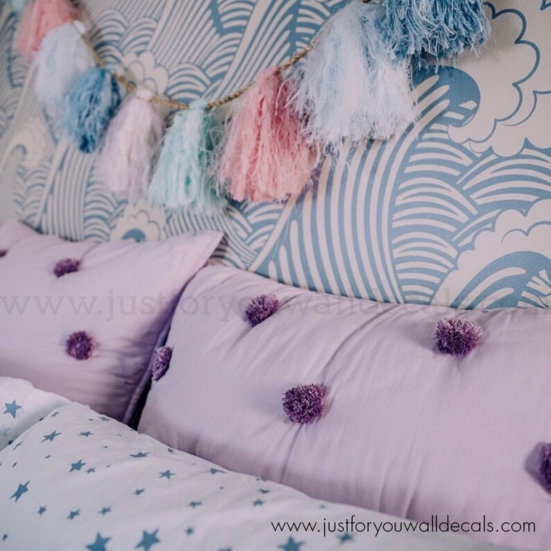 Ocean Waves Wallpaper Peel and Stick Wave Wallpaper Beach | Etsy