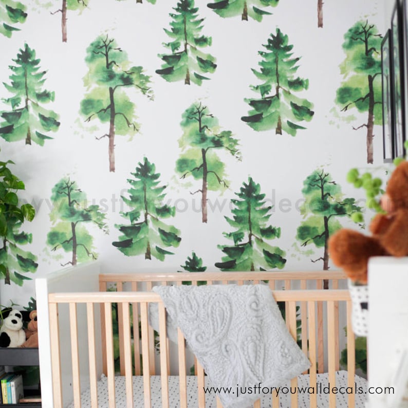 Tree Wallpaper, Forest Wallpaper, Evergreen Wallpaper, Forest Wallpaper ...
