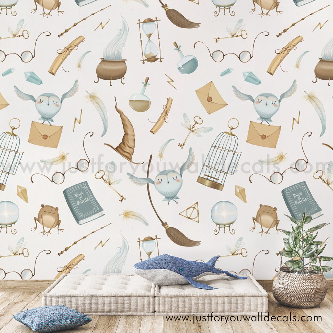 Tween Wallpaper, Toddler Wallpaper, Peel and Stick Removable Wallpaper ...