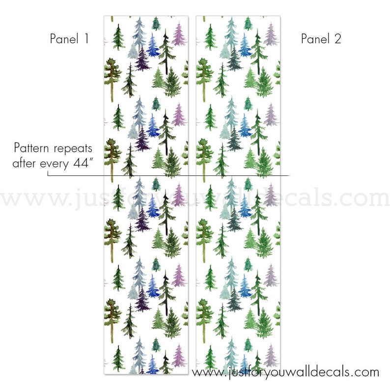 Tree Wallpaper Forest Wallpaper Neutral Nursery Wallpaper - Etsy
