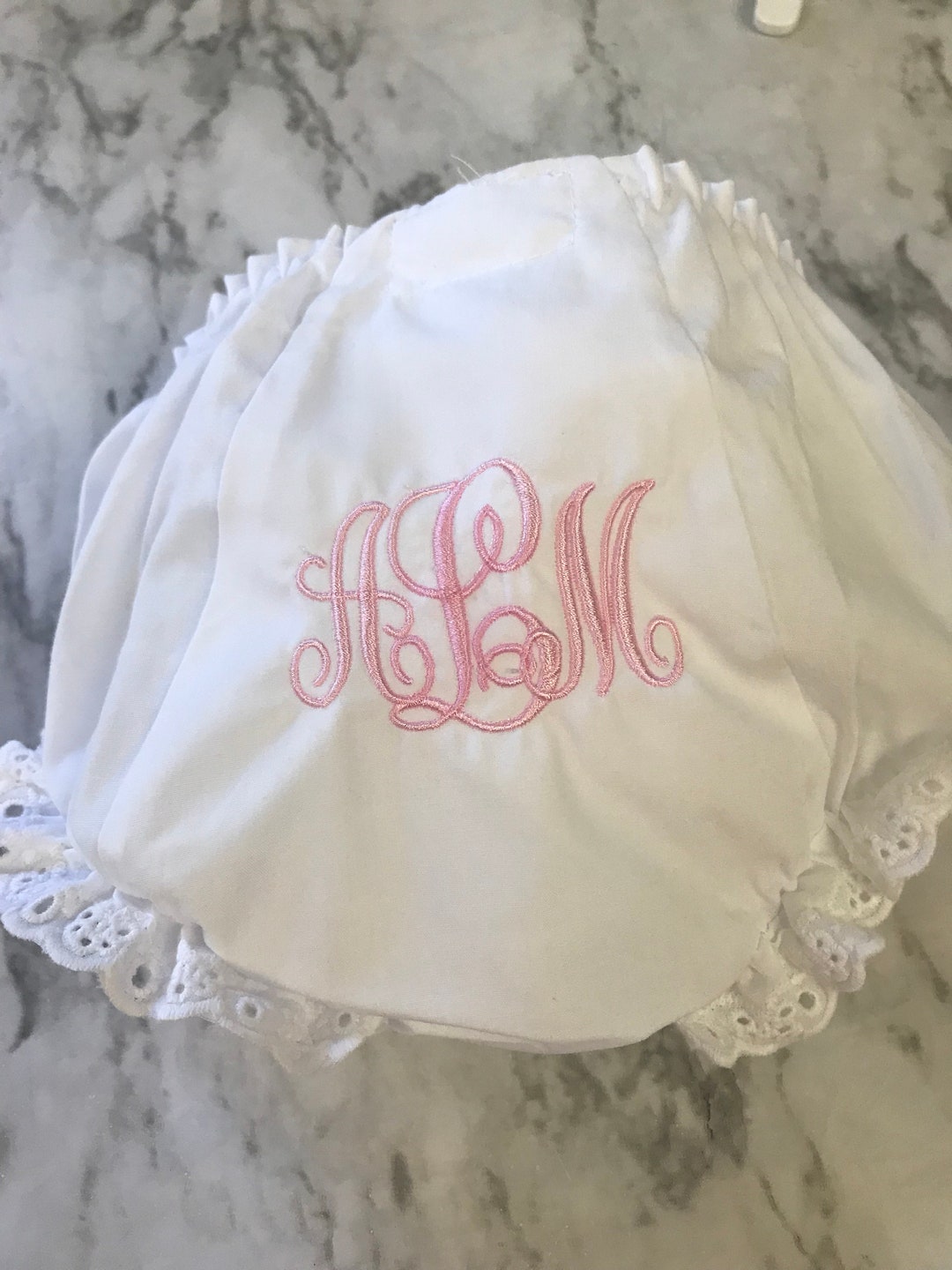 Monogrammed Baby Bloomers - Etsy