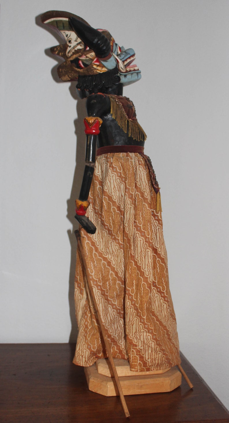 Large Early Javanese Vintage Wayang Golek Puppet - Etsy