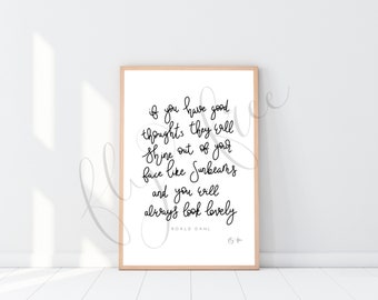 Roald Dahl the BFG Stamps Framed - Etsy UK