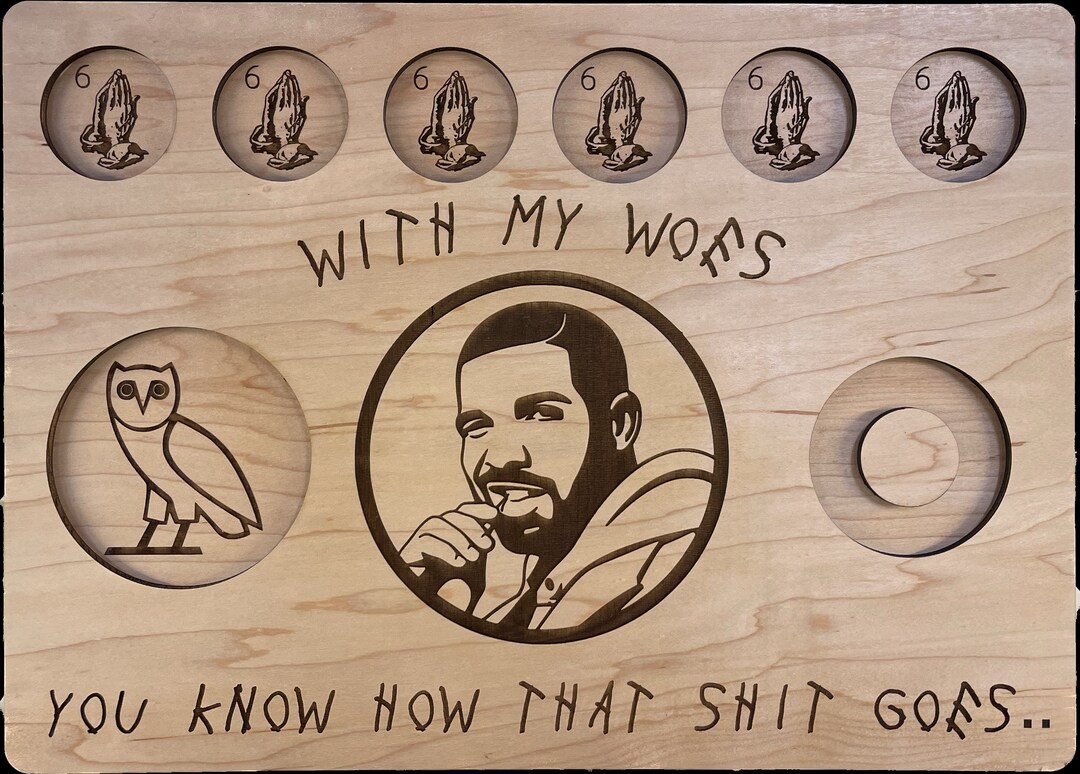 Drake Tequila Flight Board - Etsy