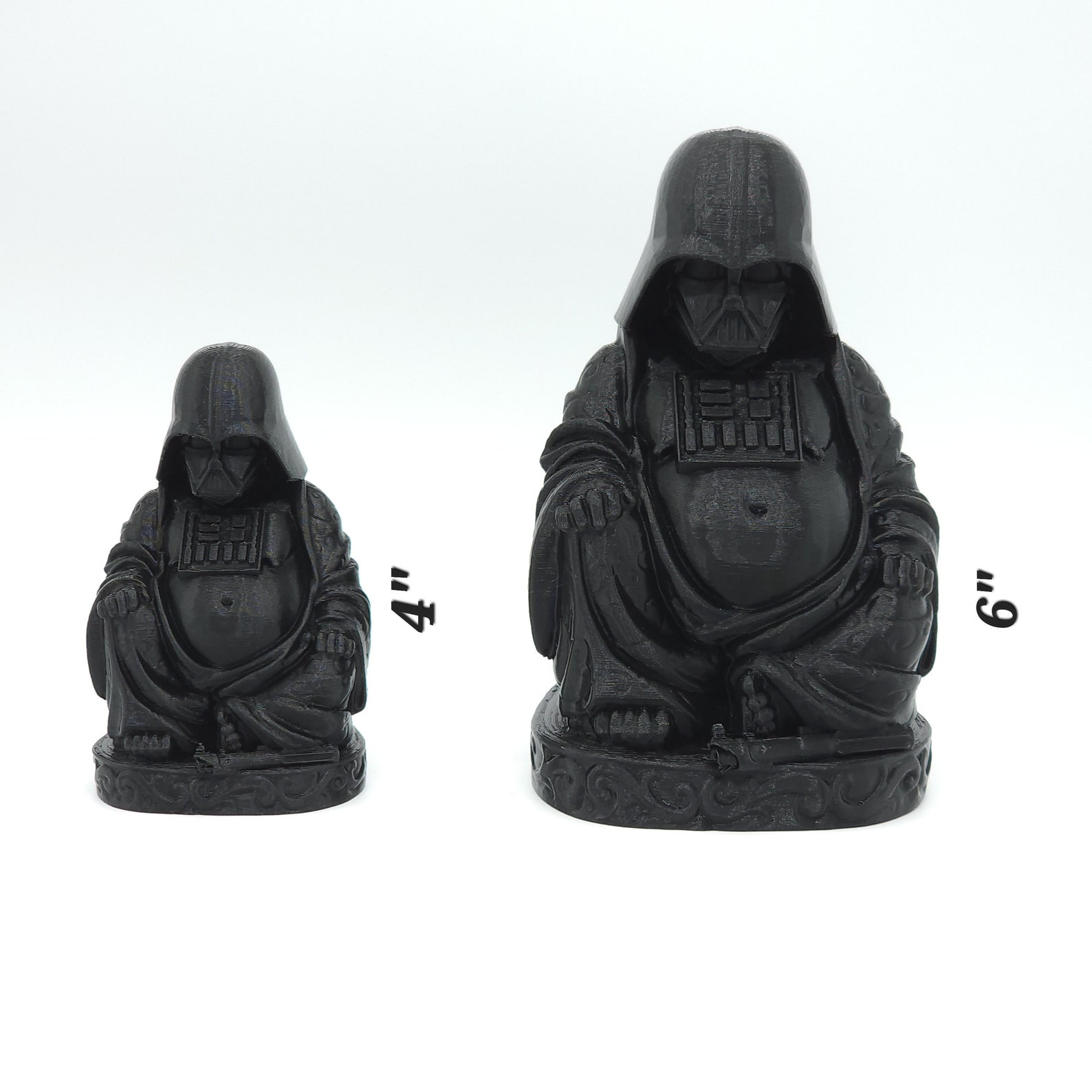 Darth Vader Buddha, Star Wars 3D Printed Figurine - Etsy