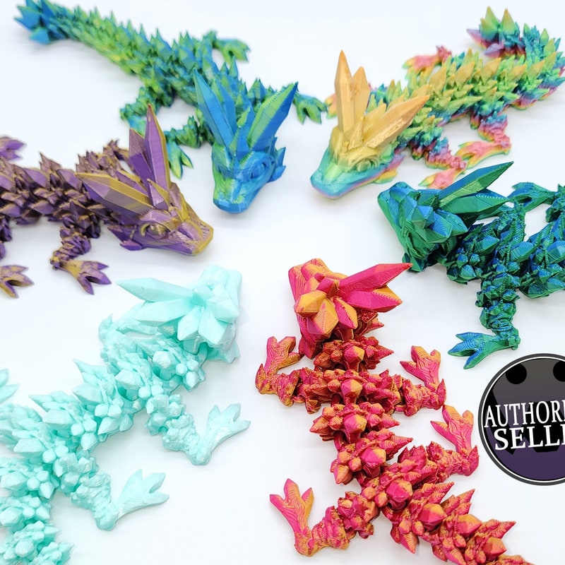 Crystal Dragon - Etsy