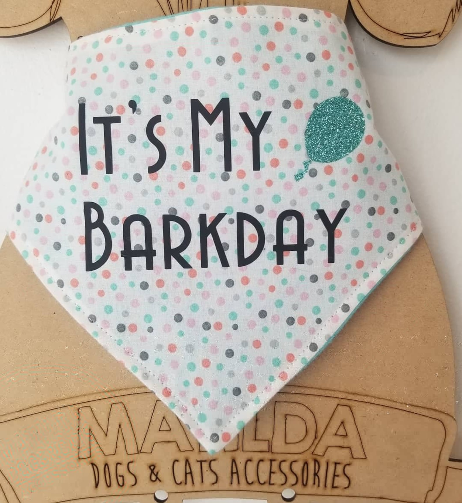 It's My Barkday Bandana It's My Birthday Bandana Dog - Etsy