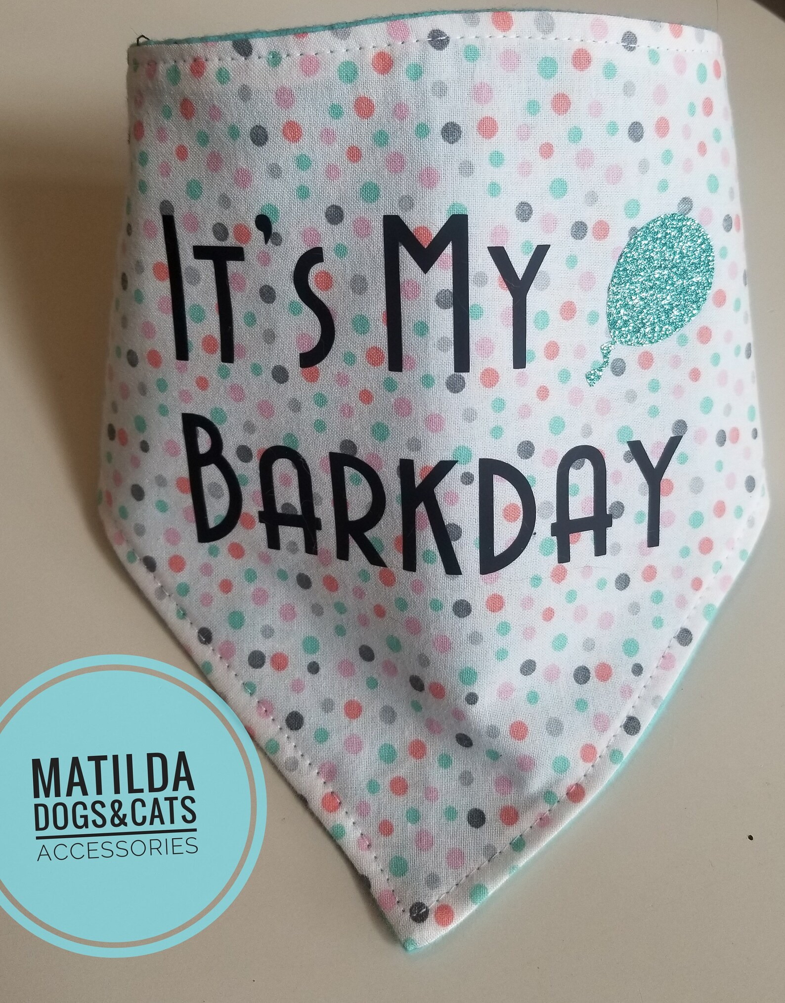 It's My Barkday Bandana It's My Birthday Bandana Dog - Etsy