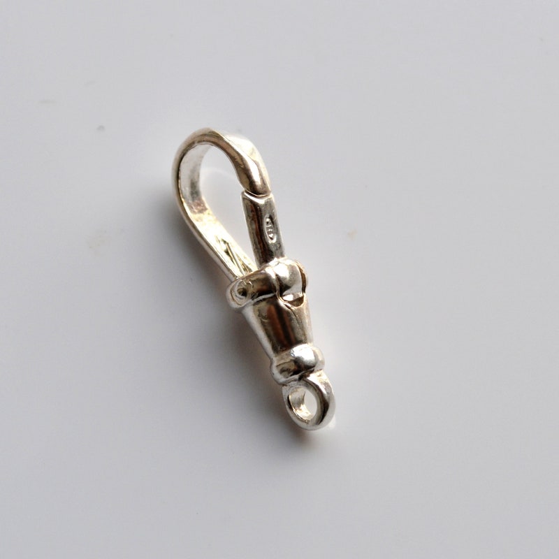 Silver Dog Albert Clip - Etsy UK