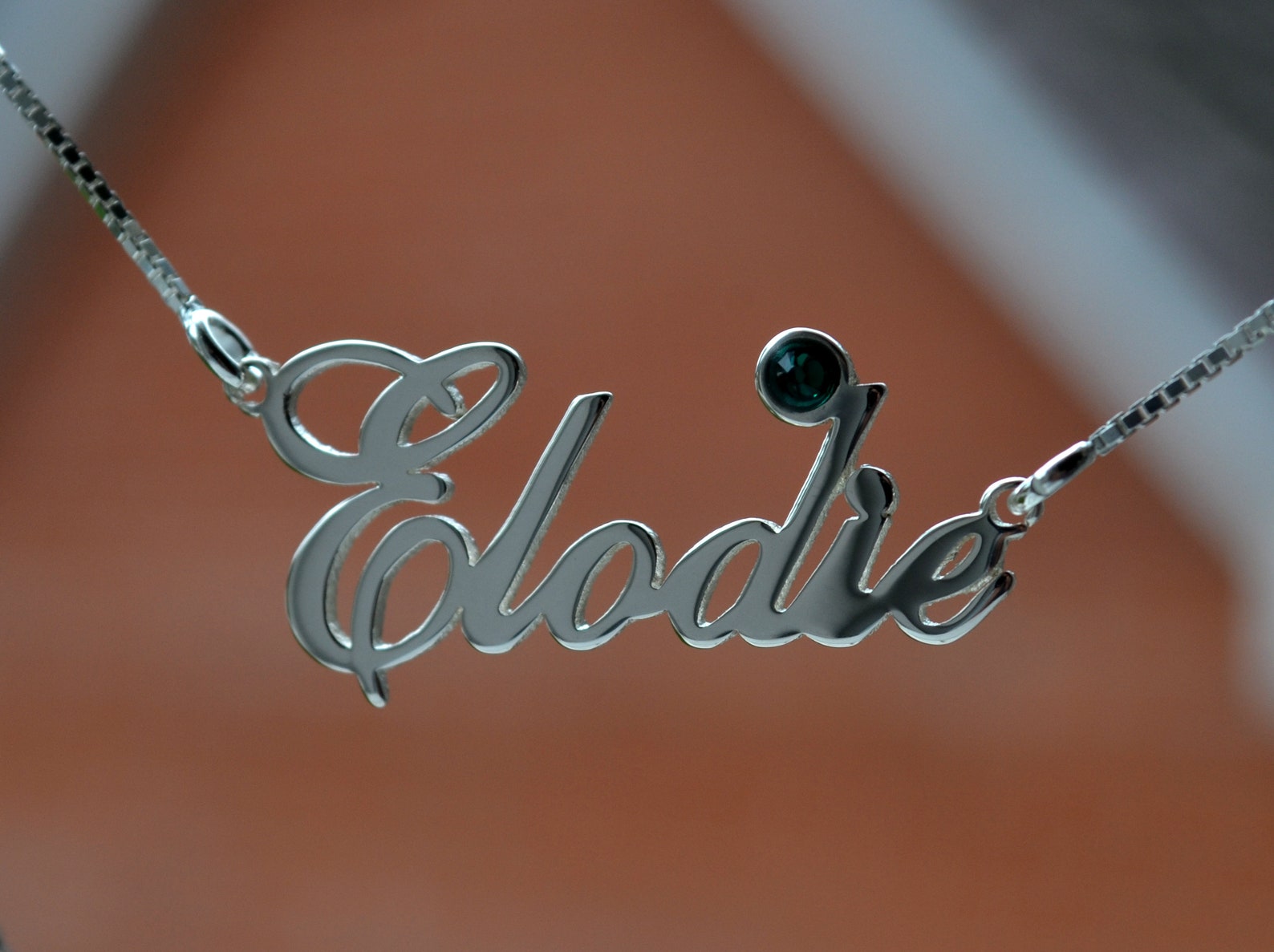 Sterling Silver 925 Personalised Carrie Font Any Name - Etsy UK