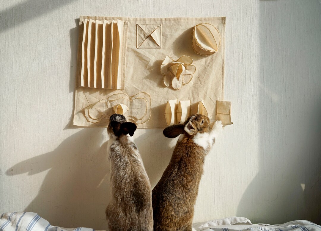 Origami Adventure Map for Bunnies, Natural and Minimalistic, Activity ...