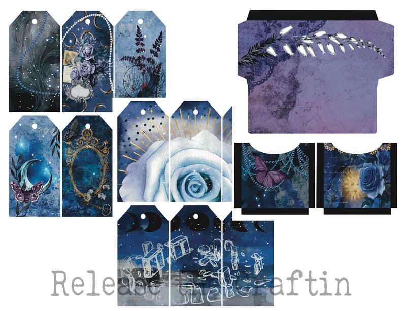 Moonlight 2 Add on Kit Printable Journal Kit Instant - Etsy