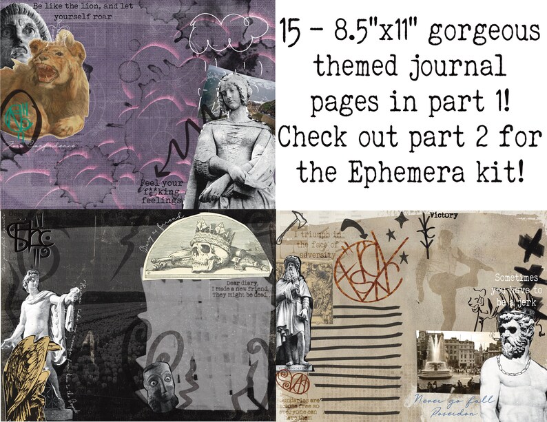 Rebel Witchery 1 Printable Journal Kit Instant Download - Etsy