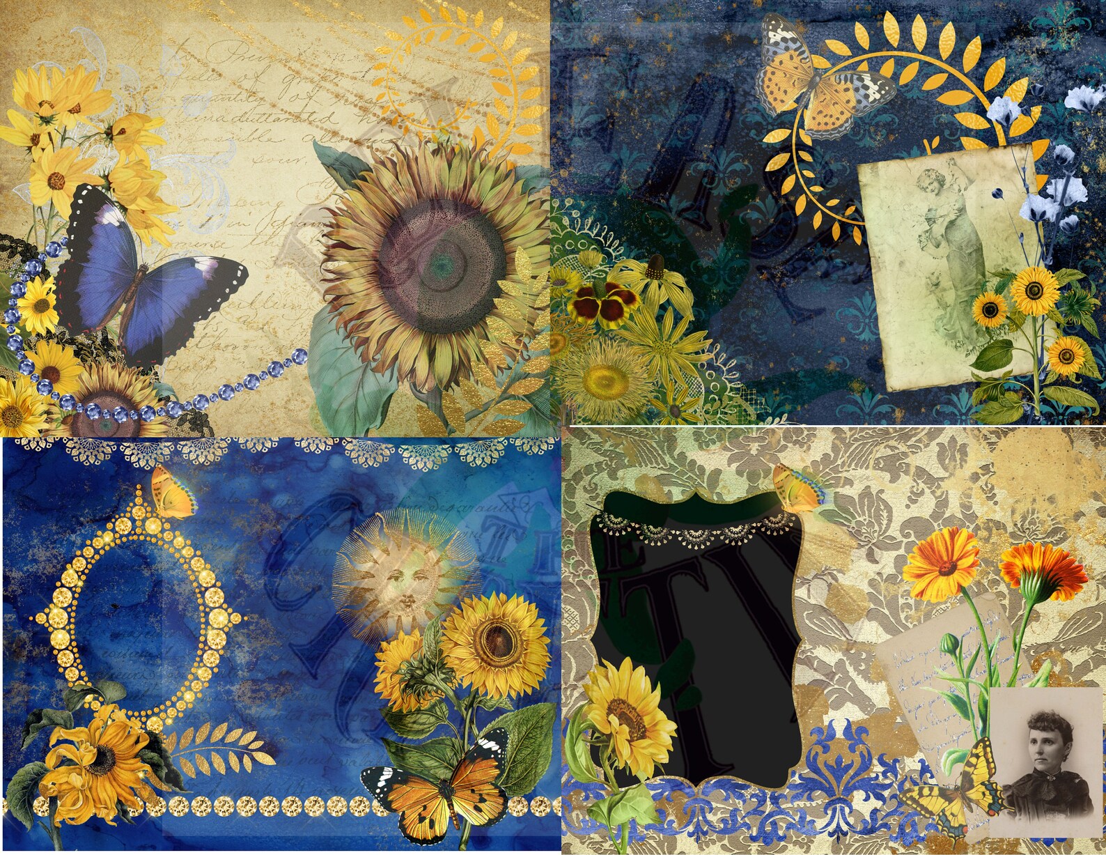 Sunflower Summer Printable Journal Kit Instant Download - Etsy