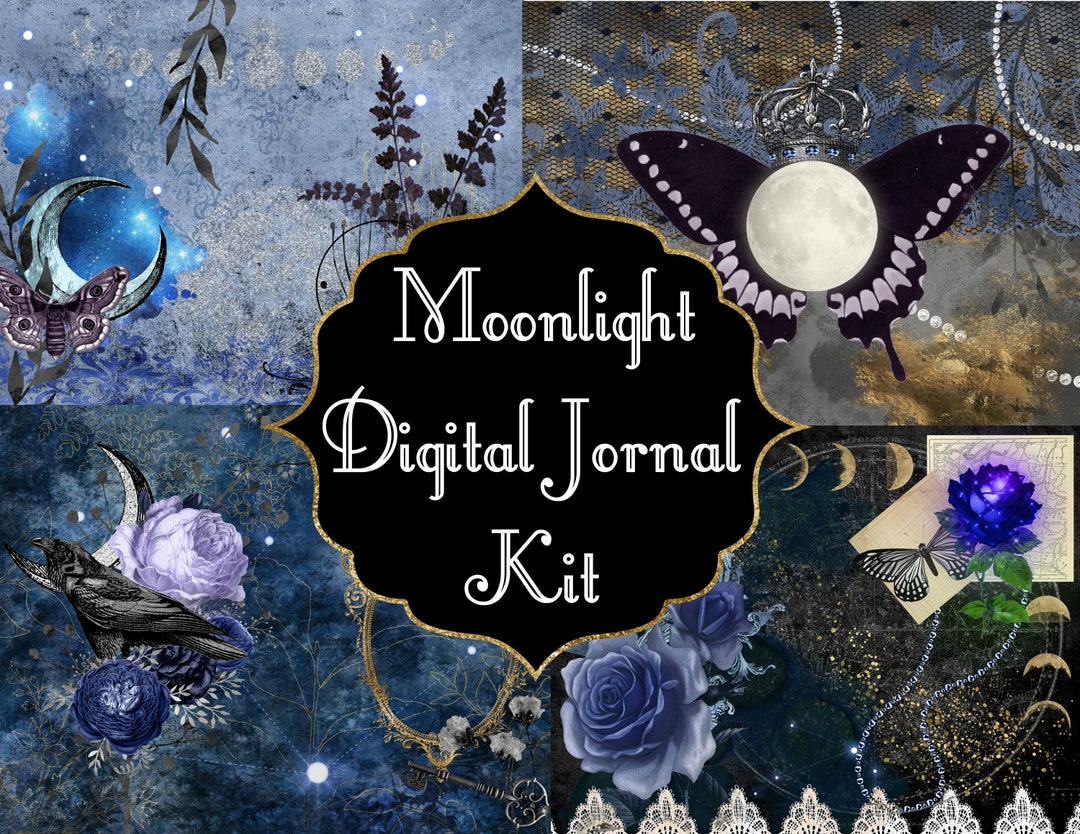 Moonlight - Printable Journal Kit - Instant Download - Astrology ...