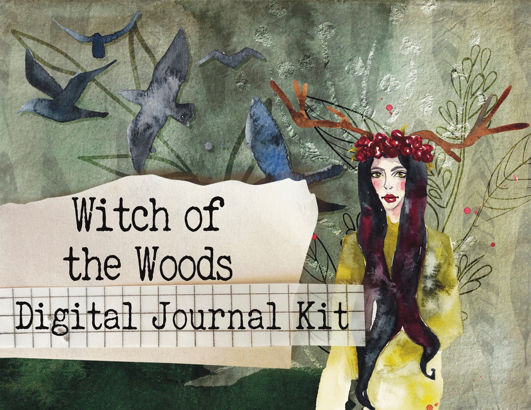 Witch of the Woods 1 - Printable Journal Kit - Instant Download ...