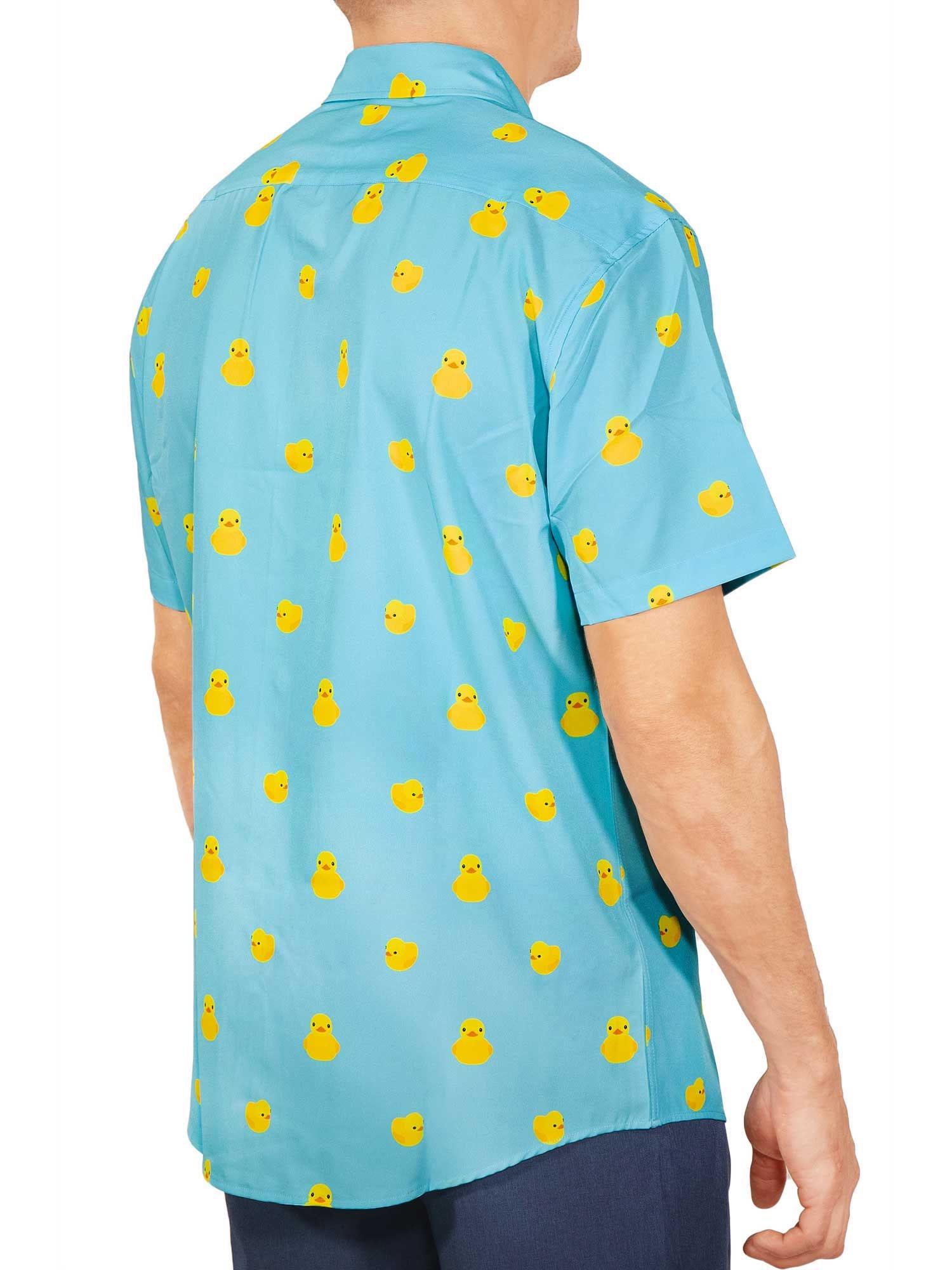 Fun Shirt for Mens Button-up Rubber Duck Button Down Short - Etsy