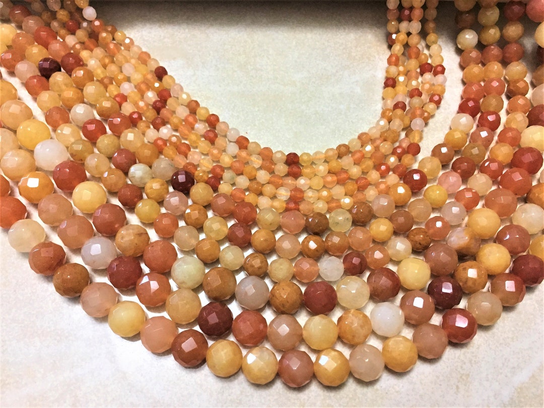 16”- Vintage Rare 5A Amazing Natural Rich Multi-color Fine Faceted ...