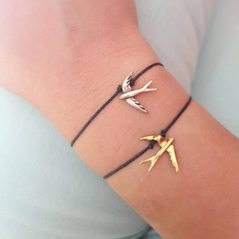 Bird Bracelet - Etsy