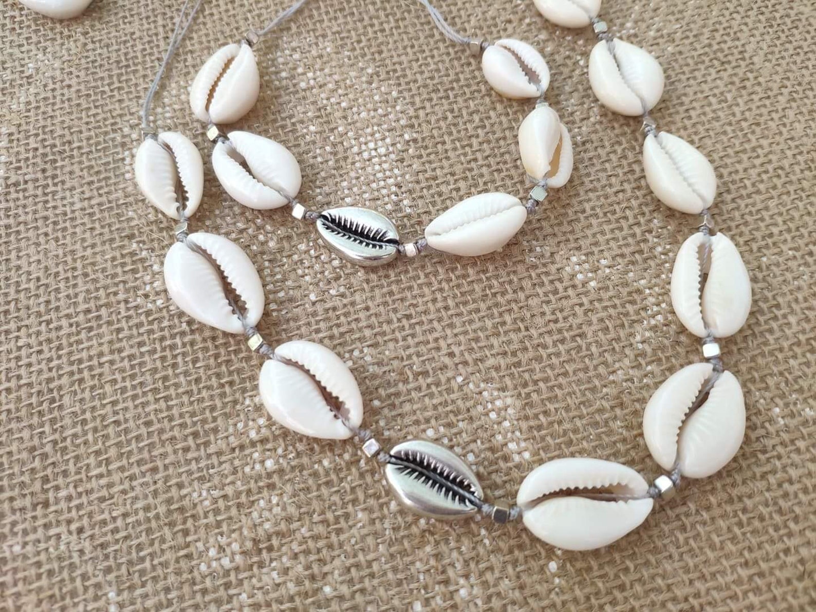 Cowrie Shell Bracelets Cowrie Shell Jewelry Summer Jewelry | Etsy