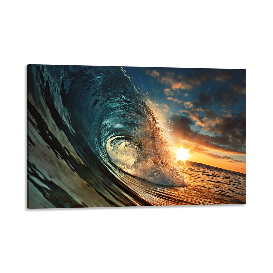 Acrylic Glass Picture Plexiglass Ultra Hd Print Wall Art Panorama Sea ...