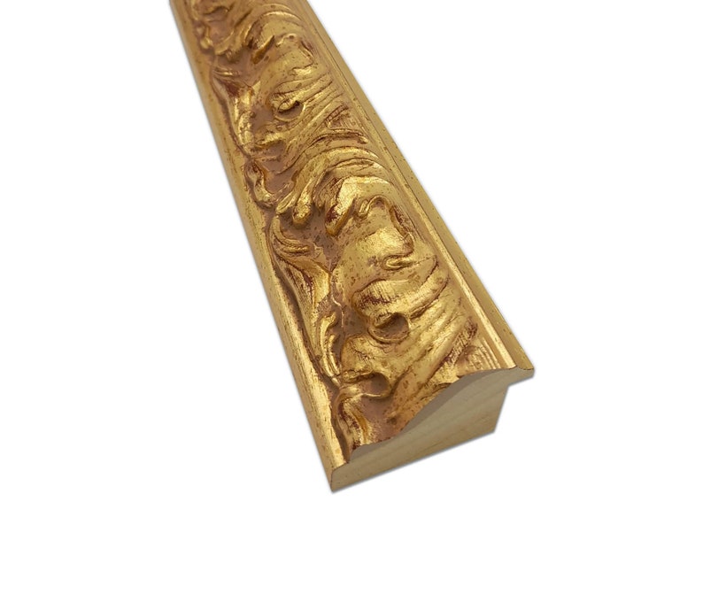 Print on Canvas With Painted Effect With Classic Gold Wooden Frame ...