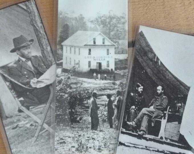 Set of Civil War Bookmarks - Etsy