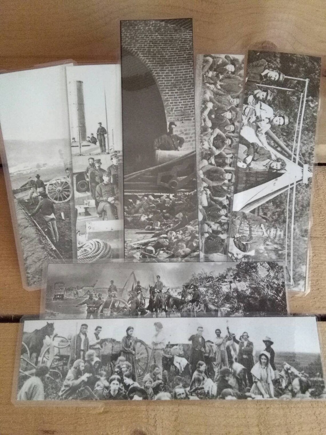 Set of Civil War Bookmarks | Etsy