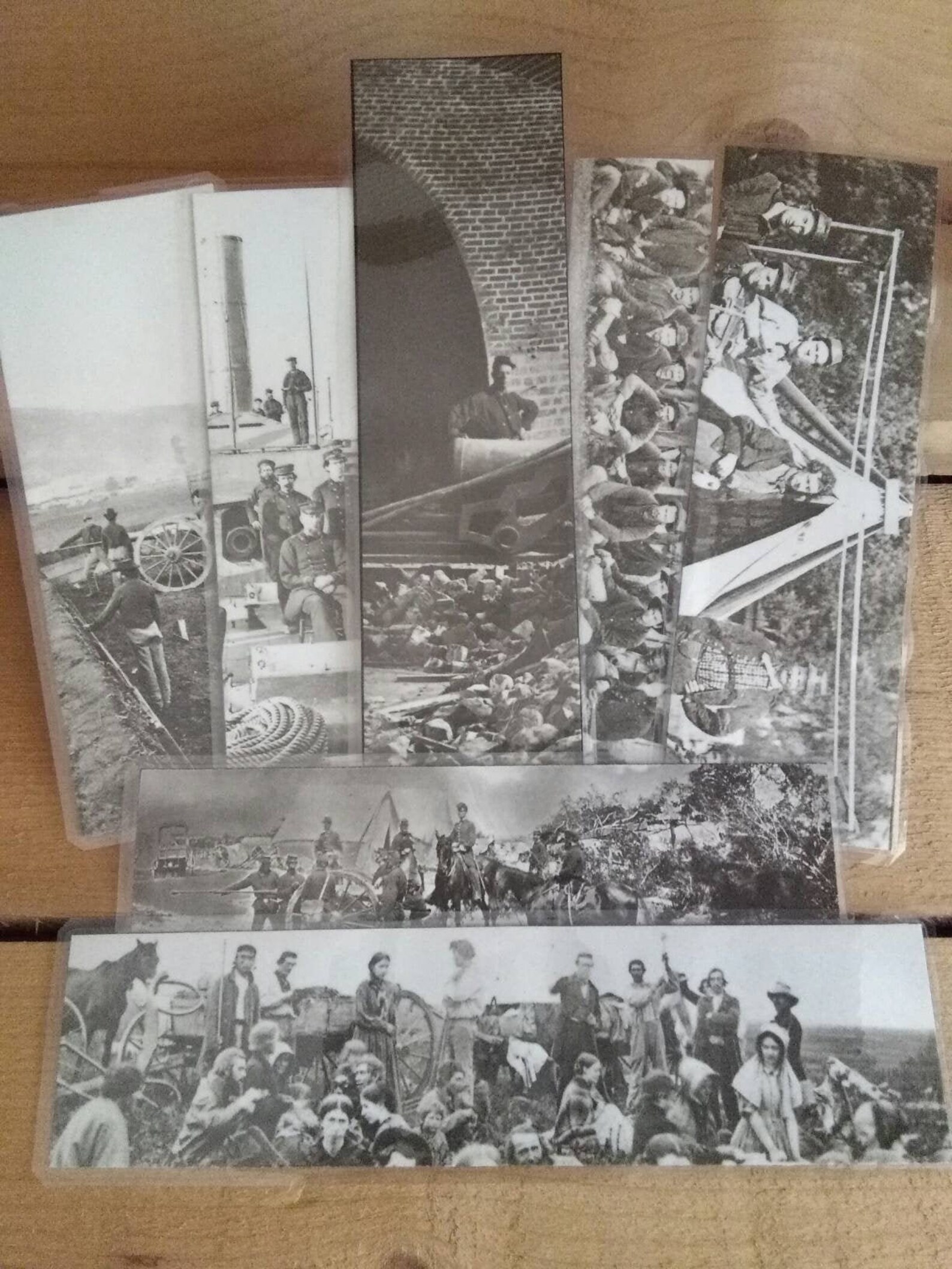 Set of Civil War Bookmarks | Etsy