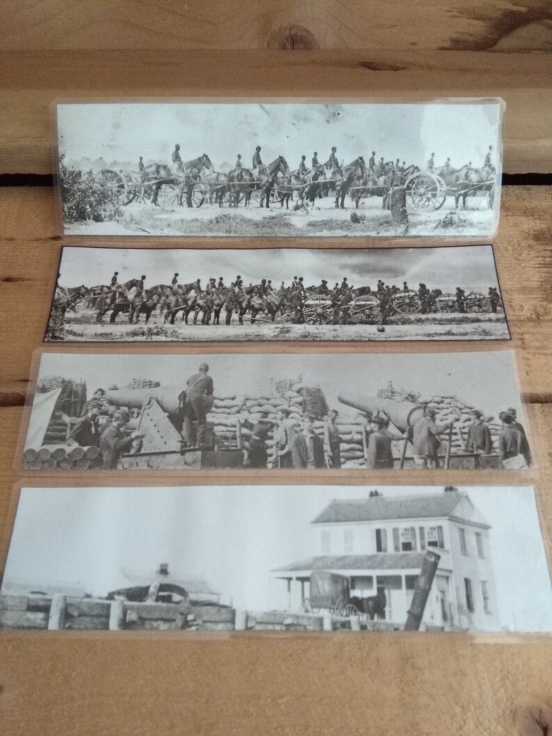 Set of Civil War Bookmarks - Etsy