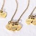 Multiple Heart Necklace, Personalized Necklace for Mom With Kids Names ...