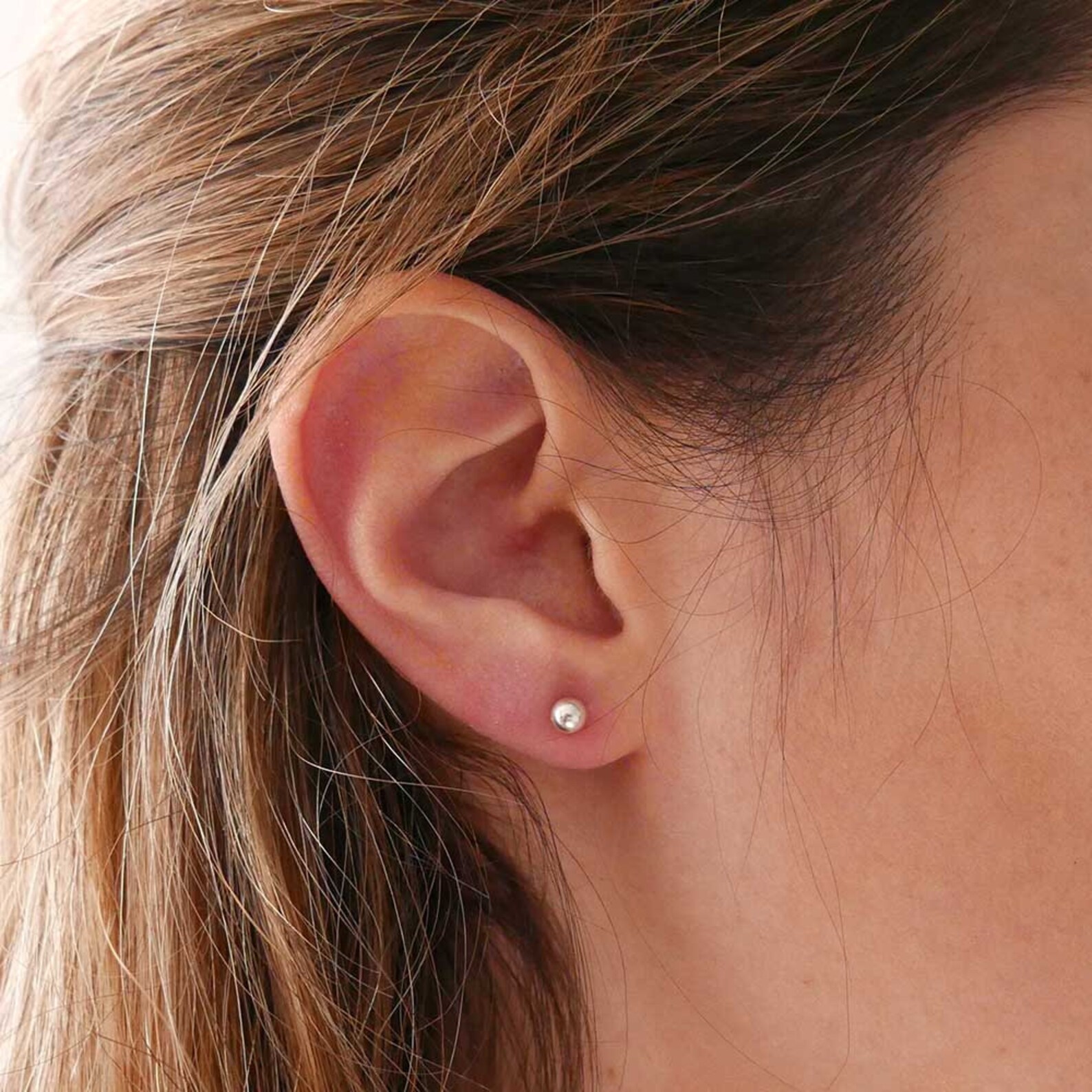 Gold Ball Studs Simple Gold Studs Minimal Studs Dainty - Etsy