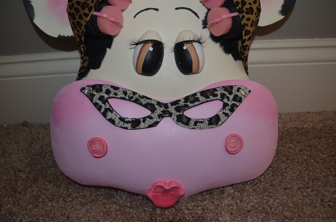 Clarabell the Cow Clarabell Cow W/legs Cow Head Rodeo - Etsy