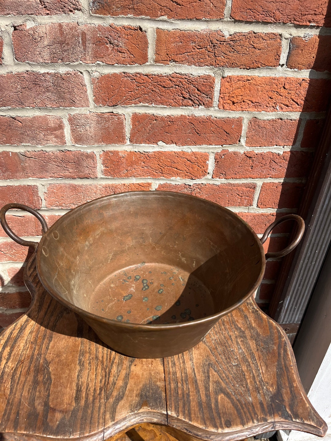 Antique Copper Jelly Jam Bucket - Etsy