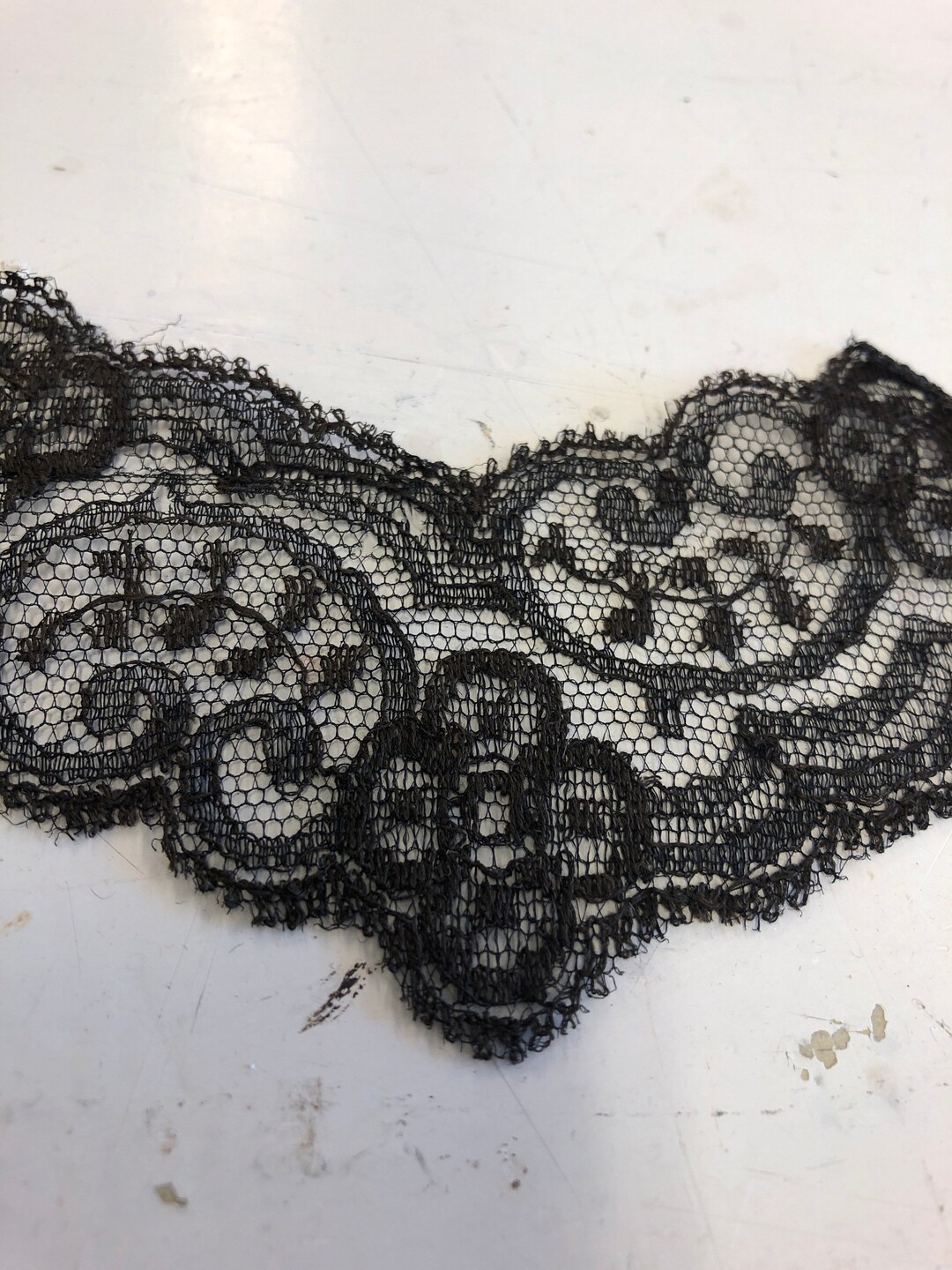 Antique Black Alencon Scalloped Lace, 12 Yards, 1.5 Wide - Etsy