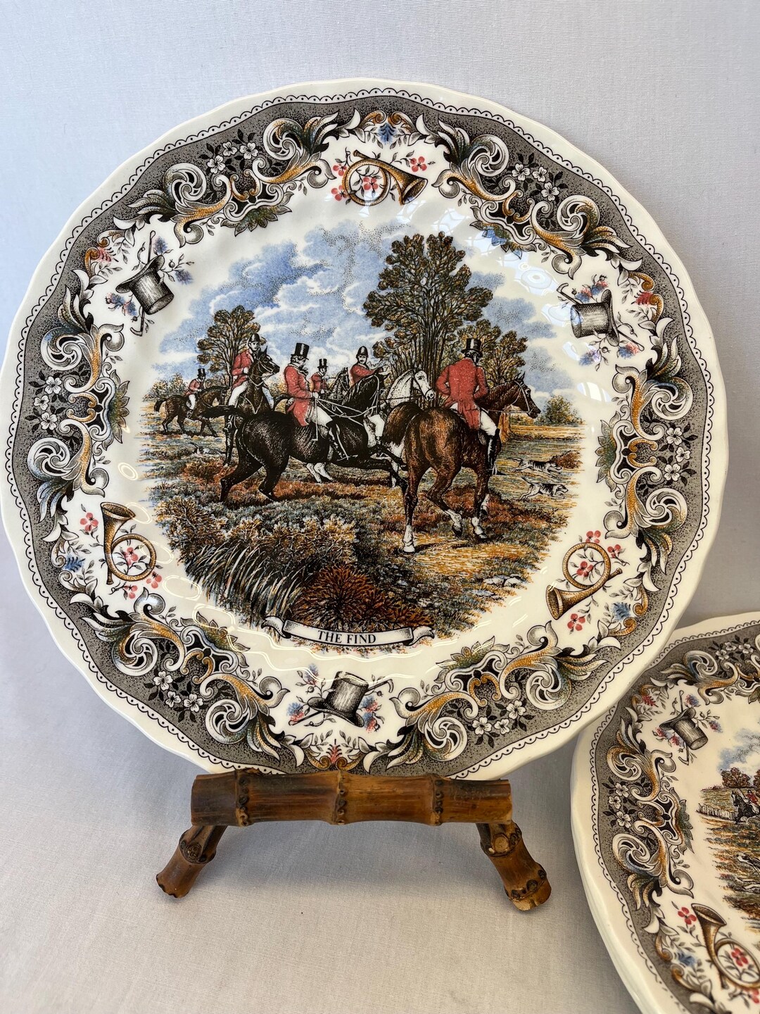 Herrings Hunt by Churchill Hunt Scene Plates Set of 4 - Etsy