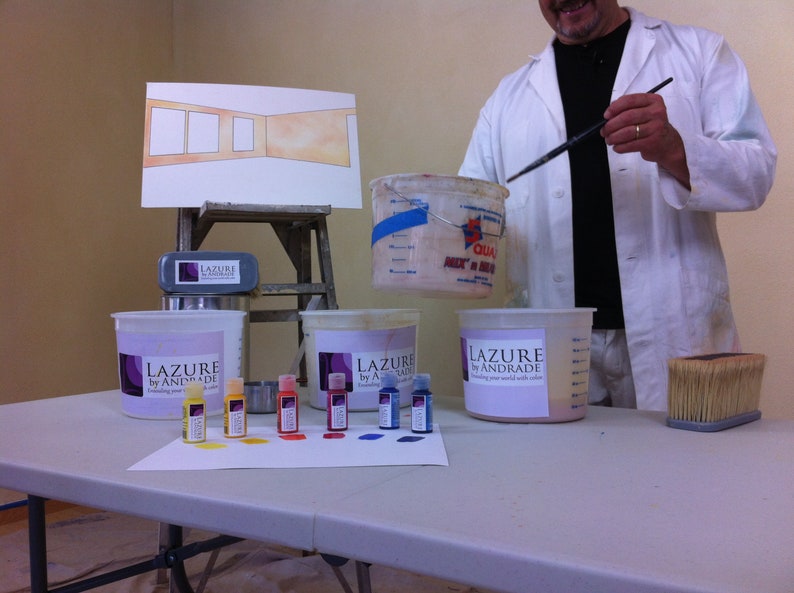 DIY Lazure Painting Kit - Etsy