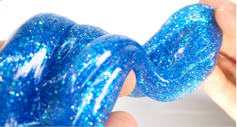 This is a Lucky Blue Colour With Beautiful Sparkle Glitter - Etsy