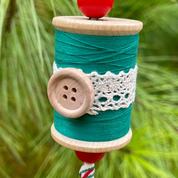 Spool Ornaments - Etsy
