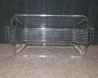 Glass relish tray | Etsy