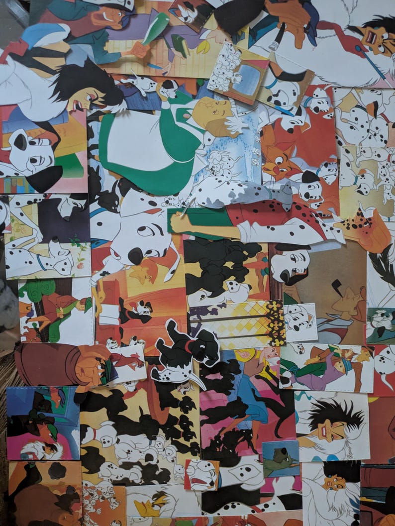 Disney 101 Dalmatians & 102 Dalmatian’s 60 Piece Ephemera Paper Pack ...