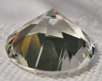 Lead Crystal Paperweight | Etsy