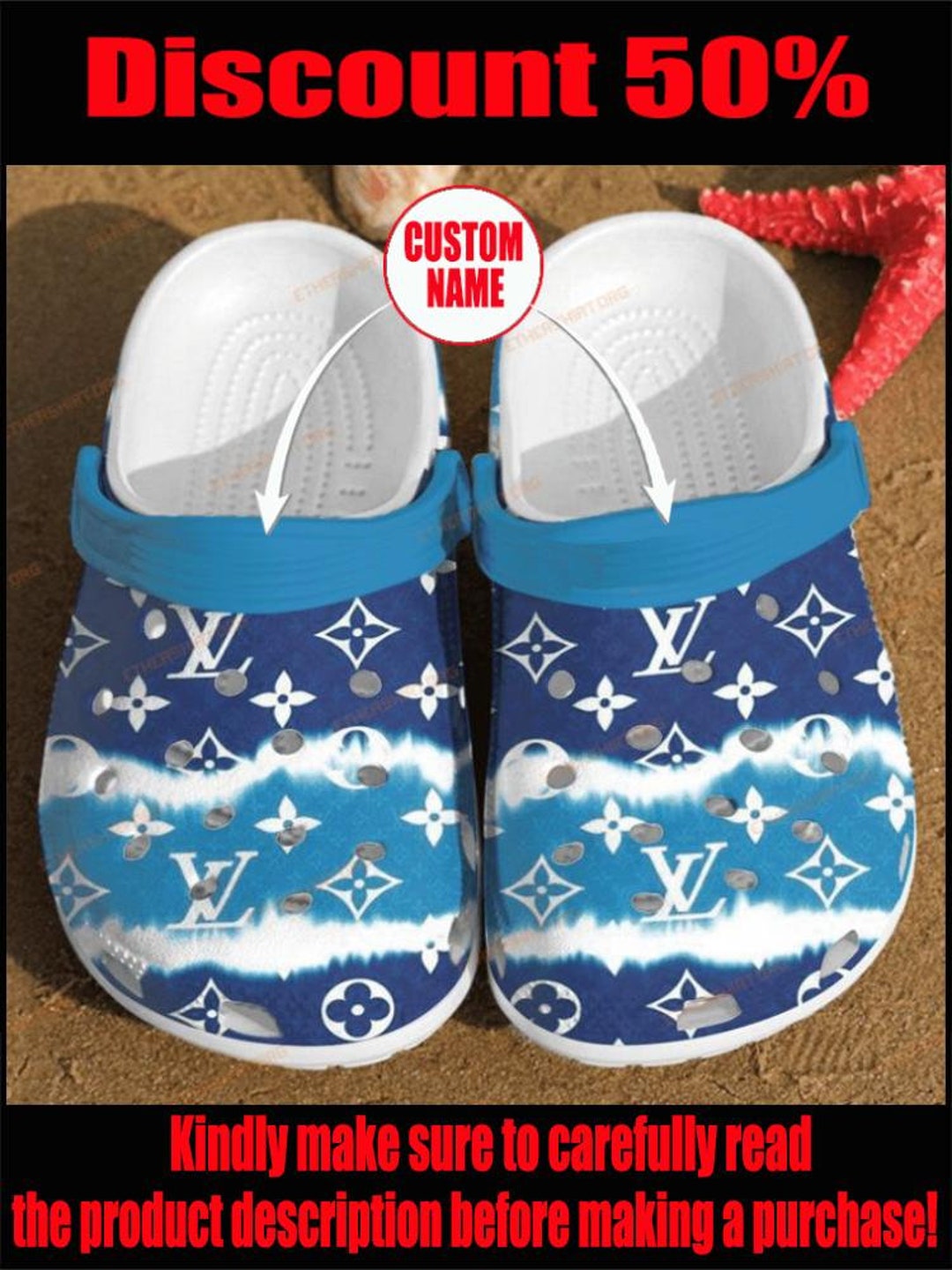Luxury Crocs Custom All Fashion Logo Croc for Men & Women - Etsy