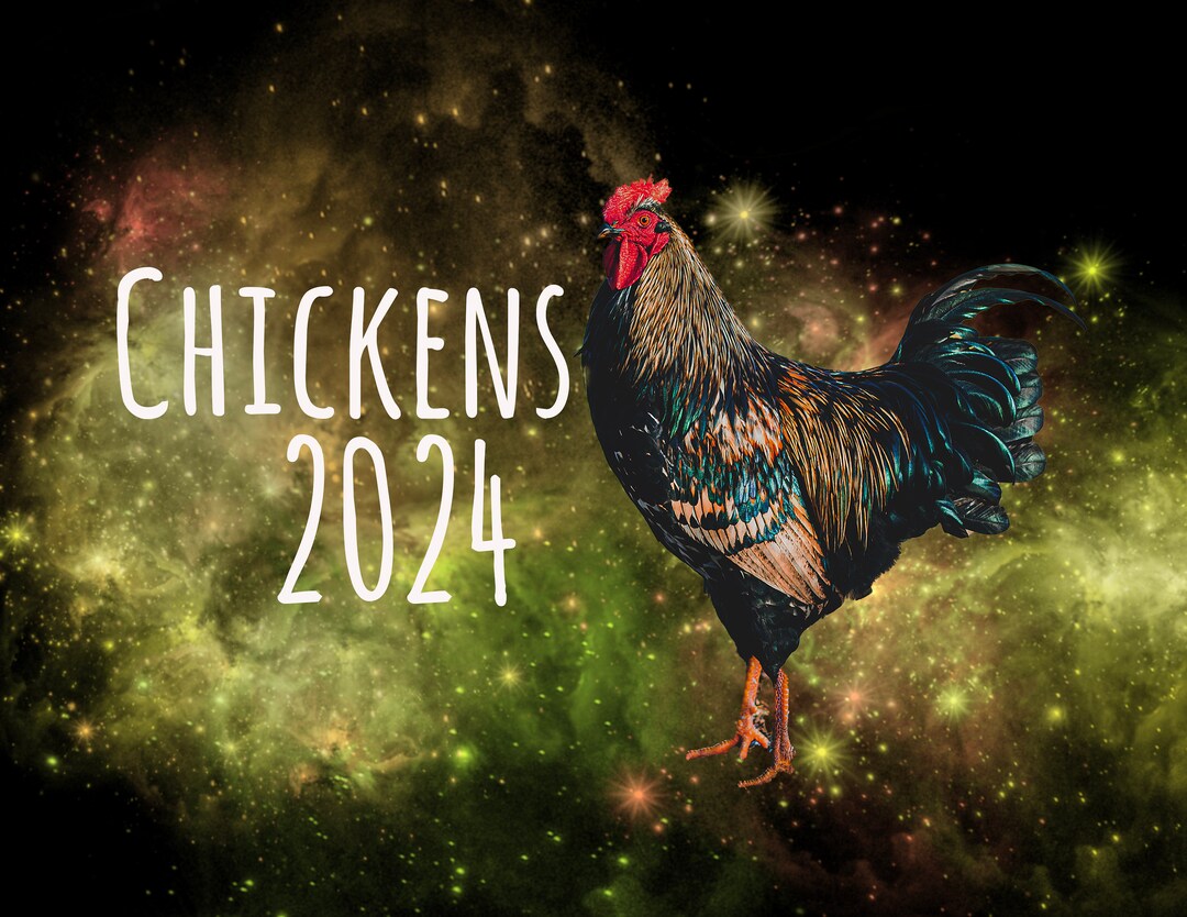 Astrology Chickens 2024 Calendar - Etsy
