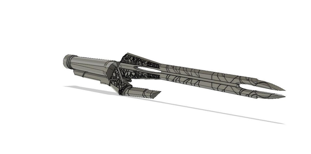 Guardians of the Galaxy Gamora's Sword 3D File - Etsy