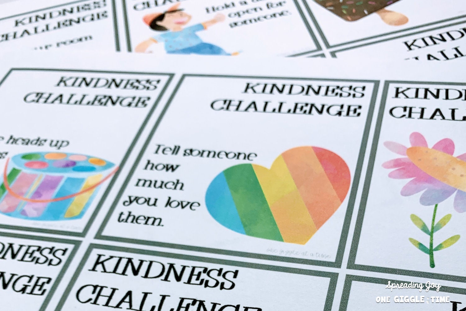 Lunch Box Notes for Kids | Kindness Cards for Kids |acts of Kindness ...