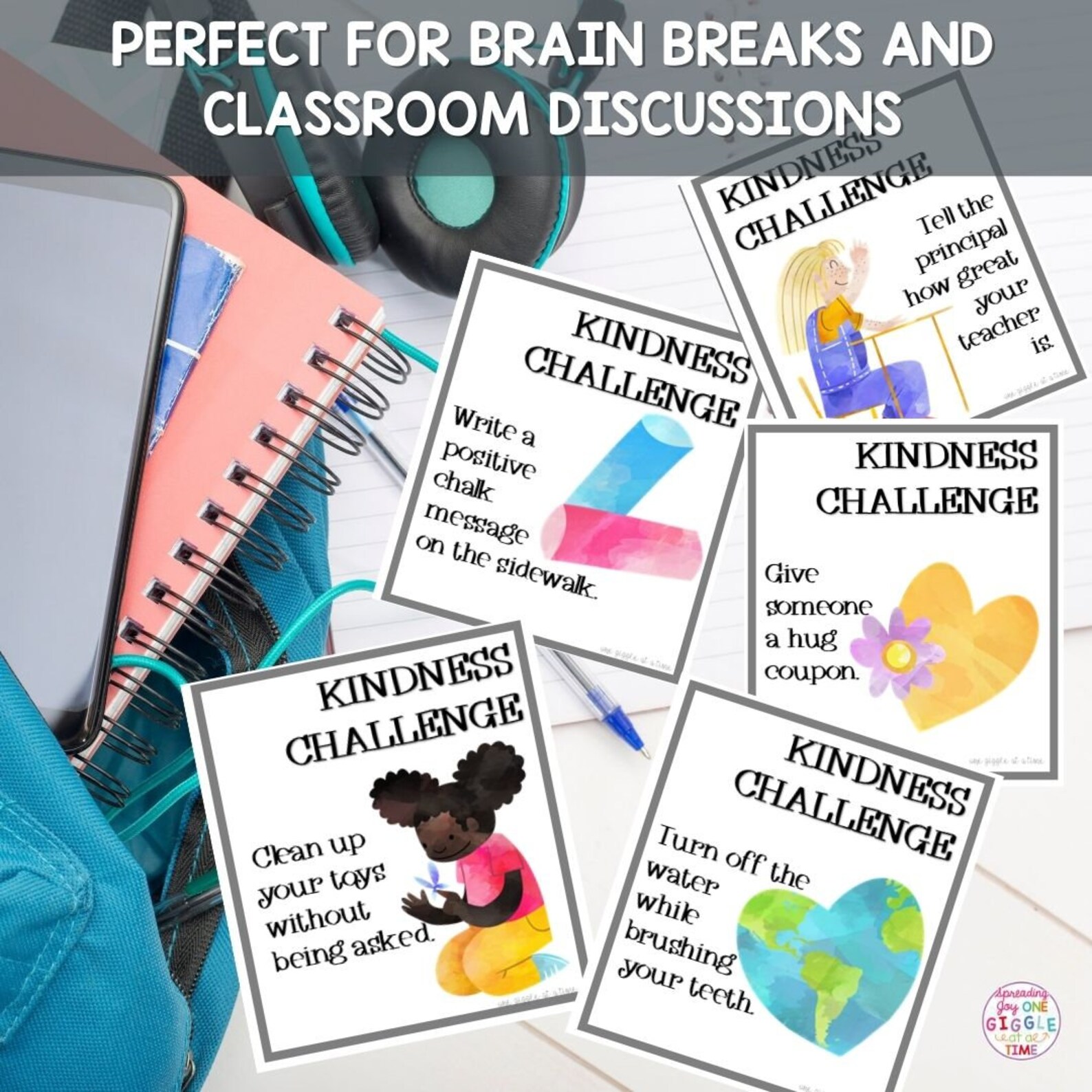 Lunch Box Notes for Kids | Kindness Cards for Kids |acts of Kindness ...
