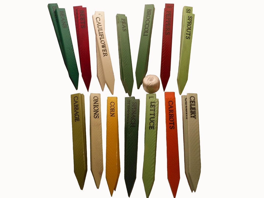 Vegetable Garden Stakes, Markers Plant Labels - Etsy
